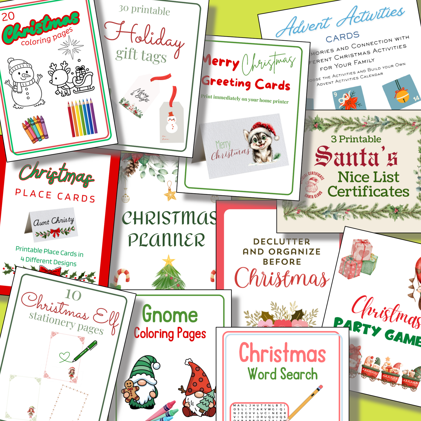 12 Days of Christmas Bundle 2025 – Organized 31 Shop