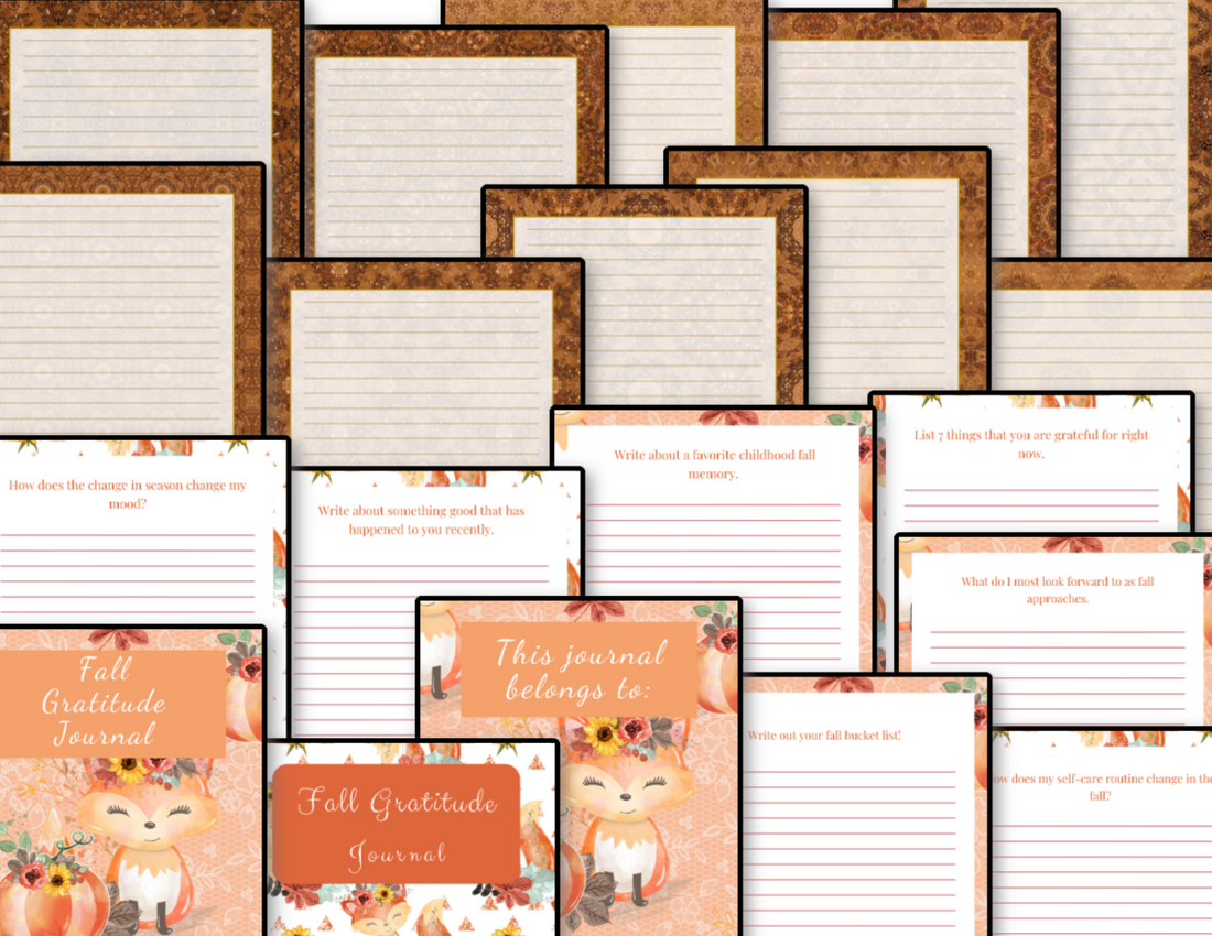 Thanksgiving Planner Printables Bundle – Organized 31 Shop